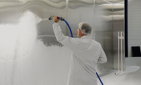 Low-pressure central cleaning systems by Foamico